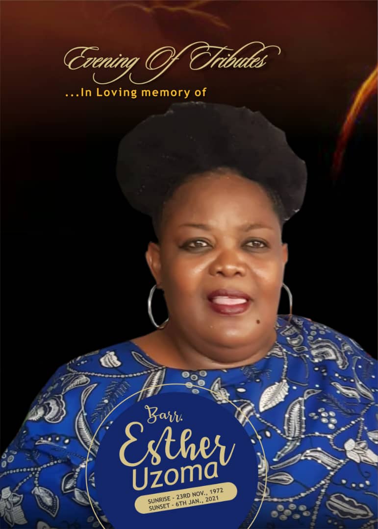 Gender activist, Esther Uzoma goes home - Law and Society Magazine.
